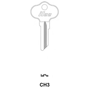 CH3 Bag of 10 Nickel Plated Brass Key Blanks – Foley-Belsaw Locksmithing