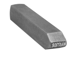 "MASTER" Key Stamp 3/32" Characters – Foley-Belsaw Locksmithing
