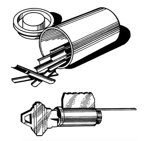 Curved Shim Stock 25 Pack LAB LMSOV25 – Foley-Belsaw Locksmithing