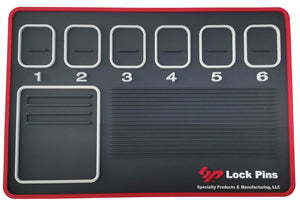8" x 12" Specialty Products Pinning Mat – Foley-Belsaw Locksmithing