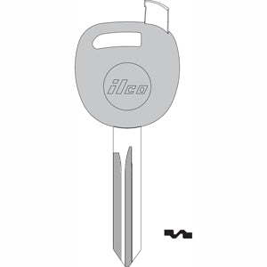 B111-GTS GTI Look Alike Transponder Key Shell – Foley-Belsaw Locksmithing