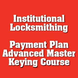 Payment #8 of 8 Institutional Locksmithing Online Course – Foley-Belsaw ...