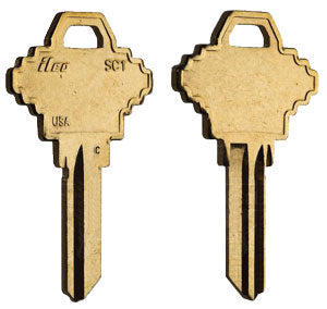 SC1 BIG HEAD Keys Bag of 5 Brass Key Blanks – Foley-Belsaw Locksmithing